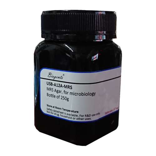 MRS Agar (De Man, Rogosa and Sharpe agar) Powder, optimized for lactic ...
